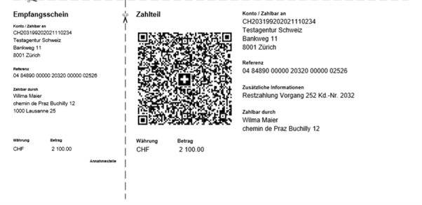 QR Rechnung (nur CH)